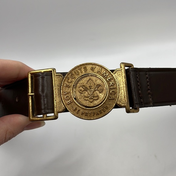 boy scouts | Accessories | Vintage Boy Scouts Of America Belt Steerhide ...